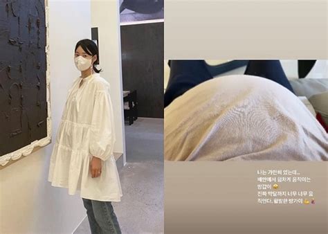 妊娠中の女優ハン・ジヘ、胎動に「臨月まで本当によく動く」 K Pop、韓国エンタメニュース、取材レポートならコレポ！