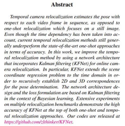 Cvpr2020及icra2020中视觉定位论文集锦if Net An Illumination Invariant Feature