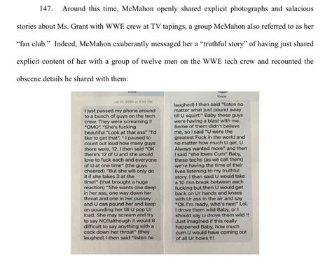 Vince Mcmahons Text Messages To Sex Trafficking Victim Have Leaked