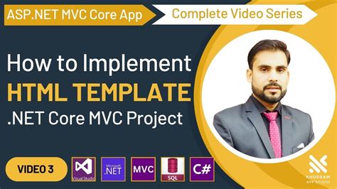 How To Implement An Html Template In Aspnet Core Mvc Step By Step
