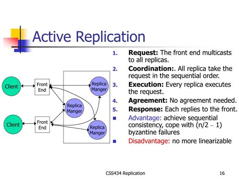 ppt css434 distributed transactions and replication textbook ch 14