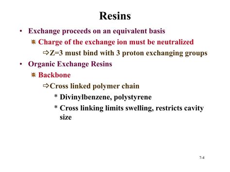 Ppt Ion Exchange Resins Powerpoint Presentation Free Download Id