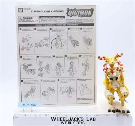 Kyubimon Digimon Digivolving Digivolve Bandai Action Figure