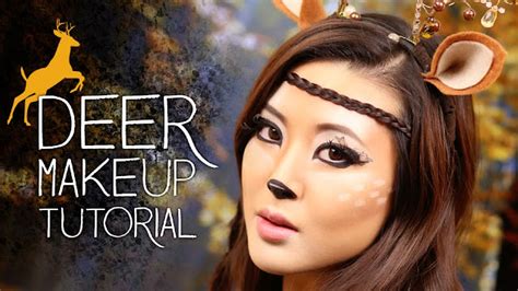 Deer Makeup Tutorial Halloween 2013 From Head To Toe