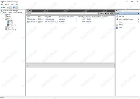 Windows Server 2022 Hyper V Failover Cluster Cluster Shared Volume Yapılandırması Baki Çubuk