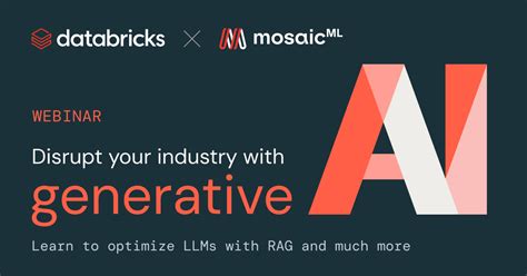 Disrupt Your Industry With Generative Ai Databricks