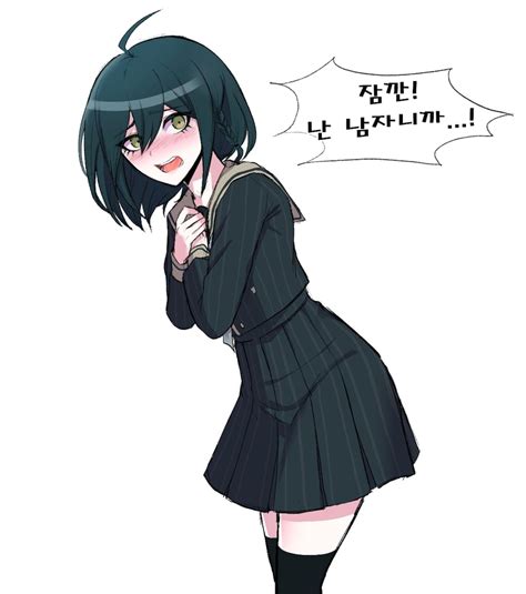 Saihara Shuichi Danganronpa And 1 More Drawn By Monja Jyamong 0907