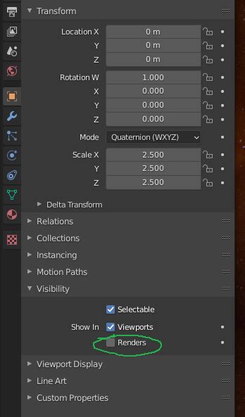 Shortcut To Disable Render Everything Except Selected Basics Interface Blender Artists