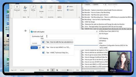 how to use copilot to summarize a word file