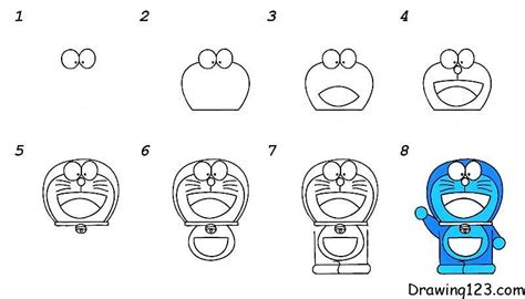 Ide Menggambar Doraemon 9
