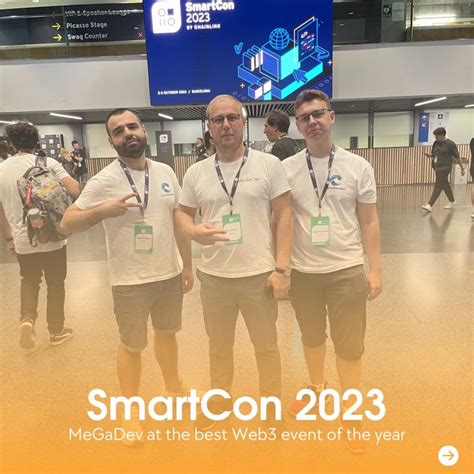 megadev oÜ on linkedin smartcon2023 smartcon