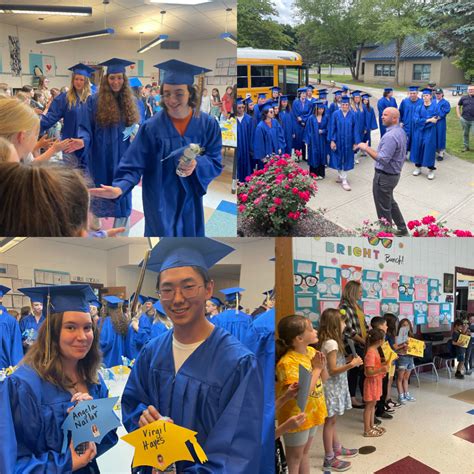 Class Of 2024 Returned To Elementary Schools For Senior Walk Through