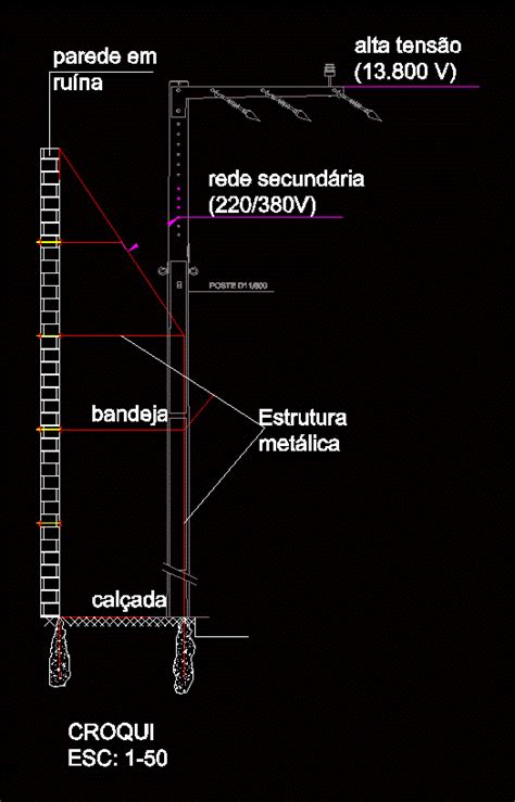 Facade Rehabilitation With Metallic Structure Dwg Block For Autocad • Designs Cad