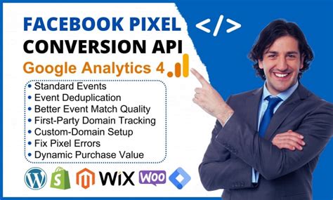 Setup Facebook Pixel Conversion Api Google Analytics By Shafiqulislam Fiverr