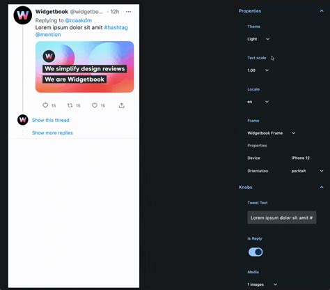 storybook for flutter