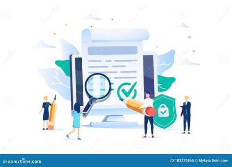 Business Contract Signing Corporate Document Agreement Checking Data