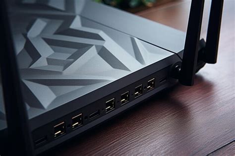 Premium Photo Router On The Table Modern Highspeed Wifi Router For Computer And Cellular Networks