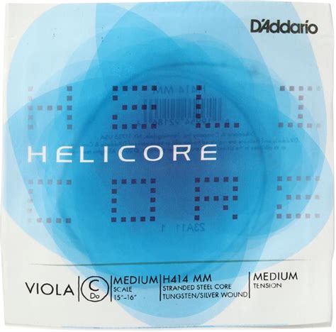 D Addario Helicore Viola C String Medium Size Sweetwater