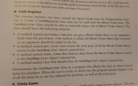 Solved Pickle The Dictionary And Save It To A File Each