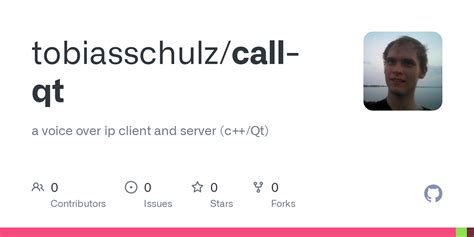 Github Tobiasschulzcall Qt A Voice Over Ip Client And Server Cqt