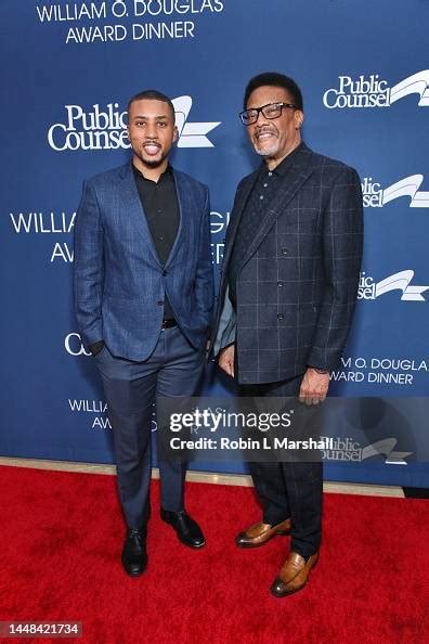 Judge Greg Mathis And Son Greg Mathis Jr Attend The Public Counsels News Photo Getty Images