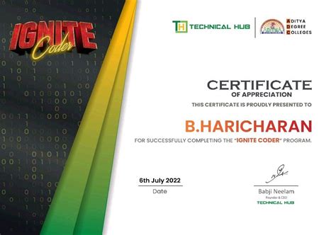 Hari Charan On Linkedin Technicalhub Training Opportunities Motivation Inspiration