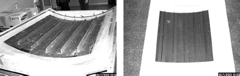 1 A Stiffened Cylindrical Composite Panel Download Scientific Diagram