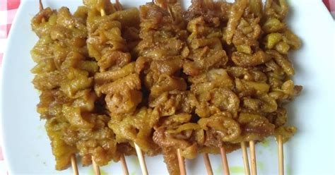 Resep Sate Kulit Ayam Bumbu Kuning Oleh Ade Aminah Cookpad
