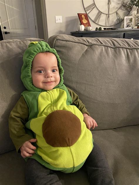 Didnt Like Eating The Avacados But Does Enjoy Dressing Up Like One R Daddit