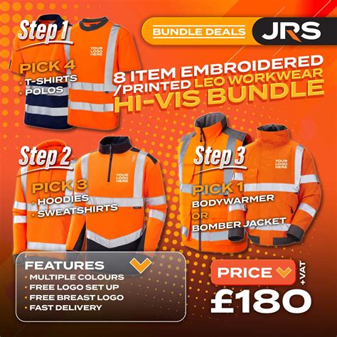 Personalised Workwear Scotland Jrs Industrial Supplies