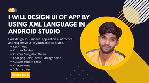 Design Ui Of App By Using Xml Language In Android Studio By Mzeeshan7261 Fiverr