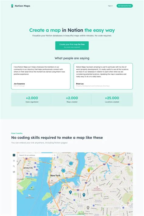 Notion Maps Notion App