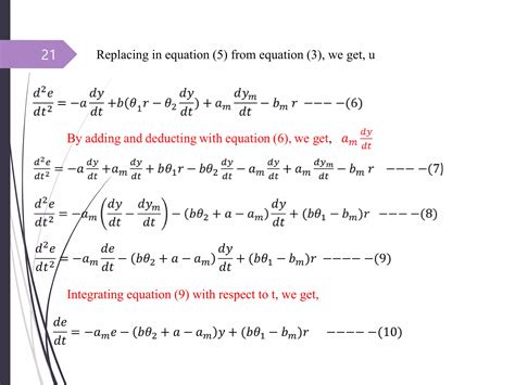 Model Reference Adaptive Controlppt Physics Science