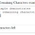 Count And Display Remaining Characters In The Multiline Textbox In Asp Net Asp Net C Net Vb