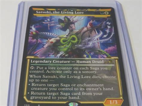 Satsuki The Living Lore Showcase Kamigawa Neon Dynasty Regular For
