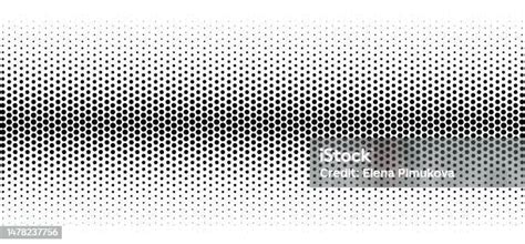 점선 그라데이션 하프톤 배경입니다 팝 아트 스타일의 가로 매끄러운 점선 패턴 추상 현대 세련된 질감입니다 그라디언트 흑백 하프 톤 배경을 페이드합니다 벡터 그림 가리키기에