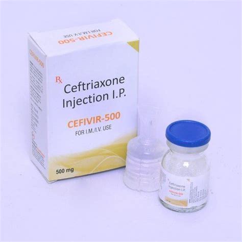 Ceftrioxone Injection 500 Mg At Best Price In Surat Jyoti Life Care