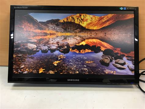 SyncMaster, Samsung EX2220, 21.5” Widescreen LCD Display, Appears to ...