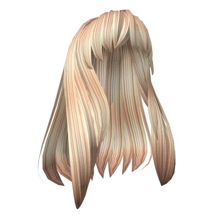 긴 금발 애니메이션 머리 Roblox