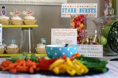 Pretty Bitty Bugs Party On Judahs Beatles Birthday Party Food