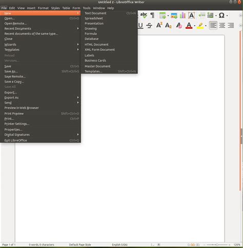How To Get A Screenshot Of A Libreoffice Alt Menu English Ask Libreoffice