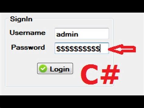 C Tutorial Password Protection Using Textbox YouTube