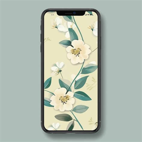 Smartphone Realistic Mockup Premium Ai Generated Vector
