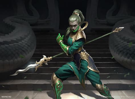 Hundred Battle Veteran Art For Mtg Tarkir Dragonstorm Ad Forrest
