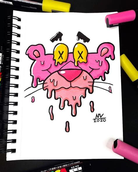 Nashvibes Art On Instagram Drippy Pink Panther Back With A New