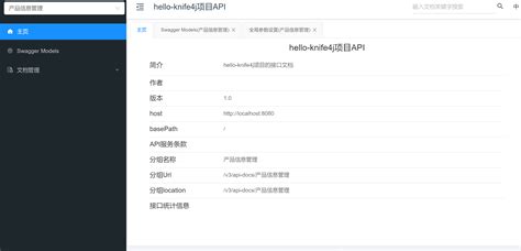 knife4j使用 knife4j使用步骤 csdn博客