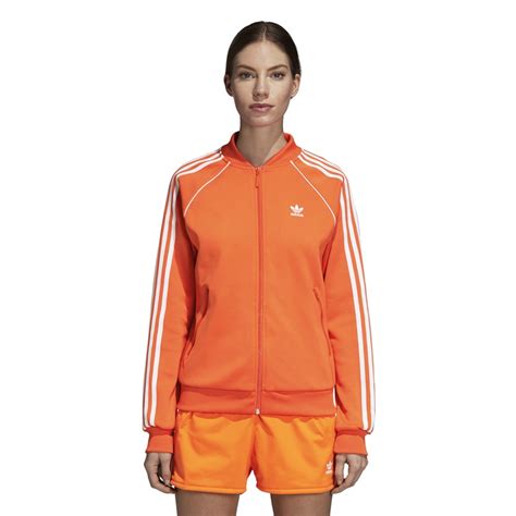Adidas Originals Jacket Sst Track Top Orange