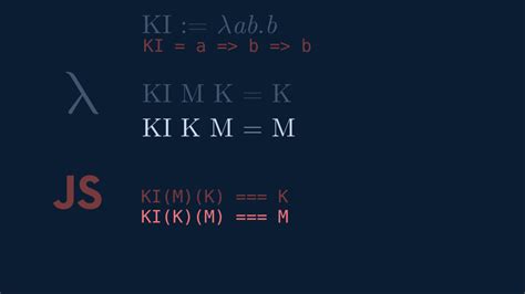Lambda As JS Or A Flock Of Functions Combinators Lambda Calculus And Church Encodings In