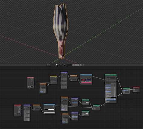 Texturing How Do I Mix Two Bump Nodes And Fade From One To The Other Blender Stack Exchange