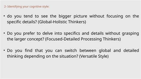 Learning Strategies Cognitive Styles Pptx